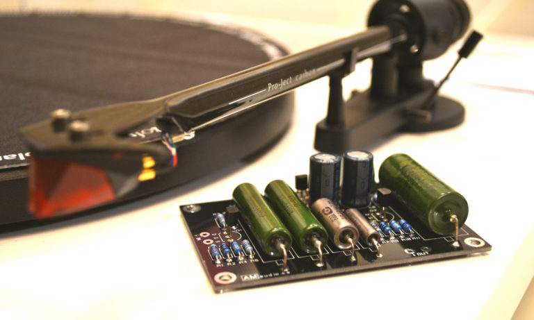 RIAA – JFET Phono Preamplifier Kit – AM audio